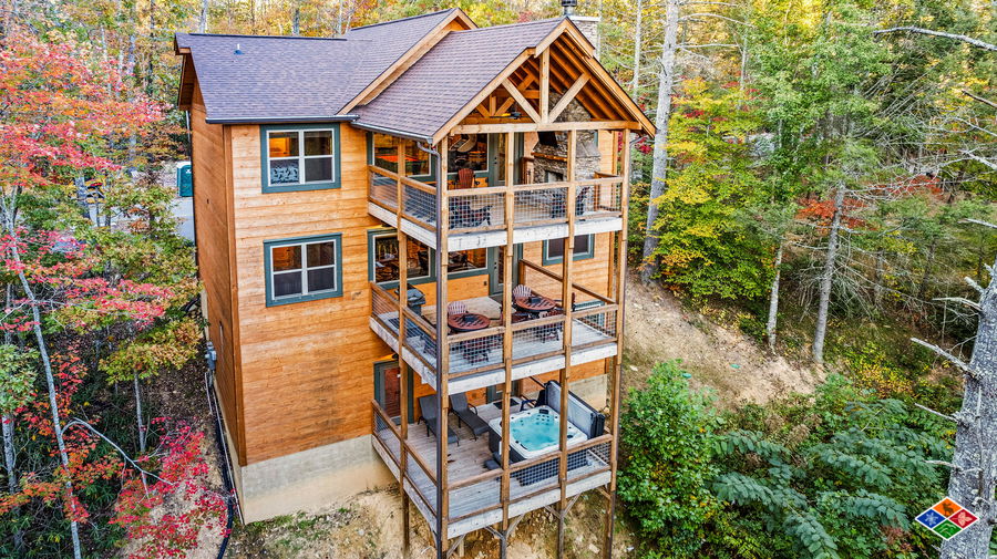 Incredible Indoor Pool Cabin