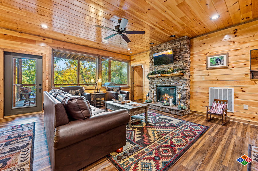 Incredible Indoor Pool Cabin