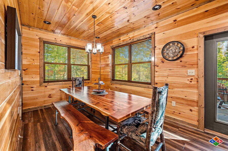 Incredible Indoor Pool Cabin
