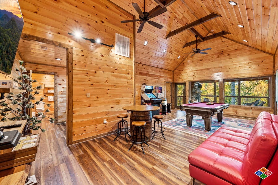 Incredible Indoor Pool Cabin