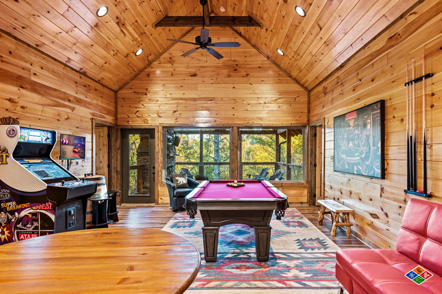 Incredible Indoor Pool Cabin