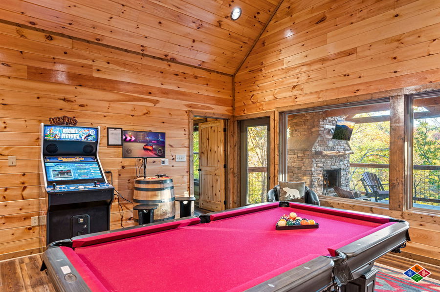 Incredible Indoor Pool Cabin