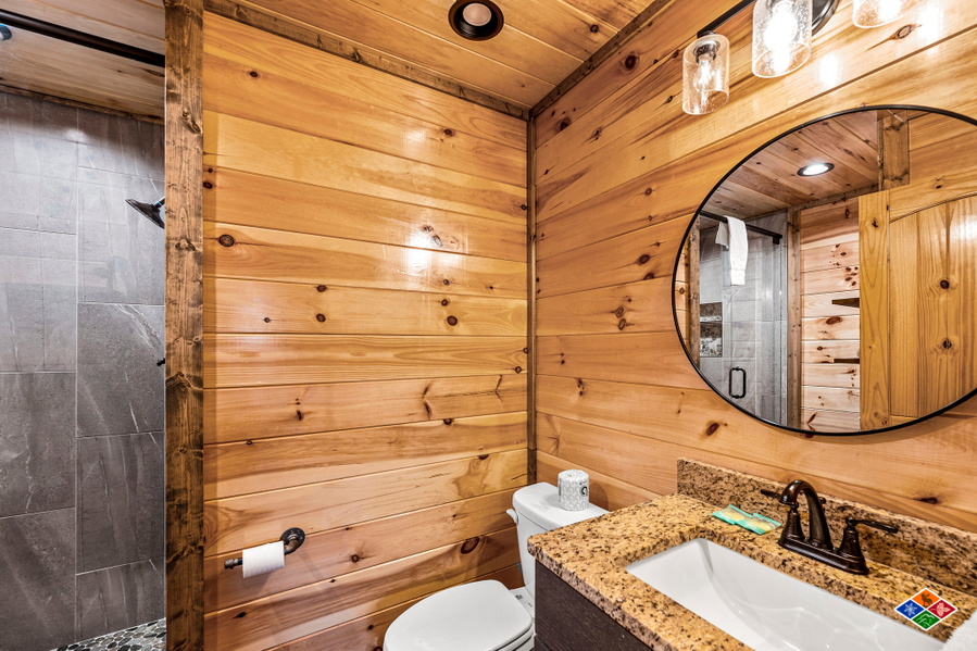 Incredible Indoor Pool Cabin