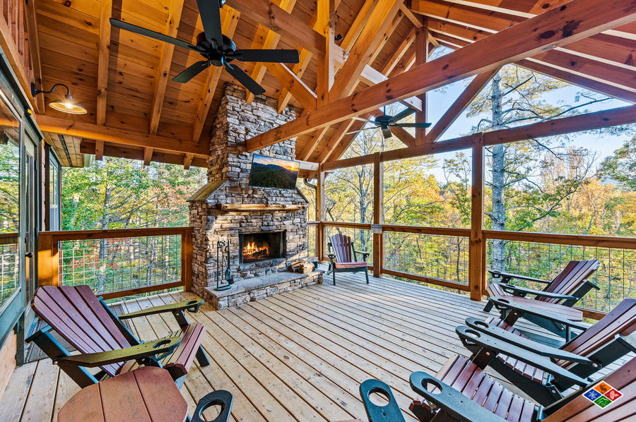 Incredible Indoor Pool Cabin