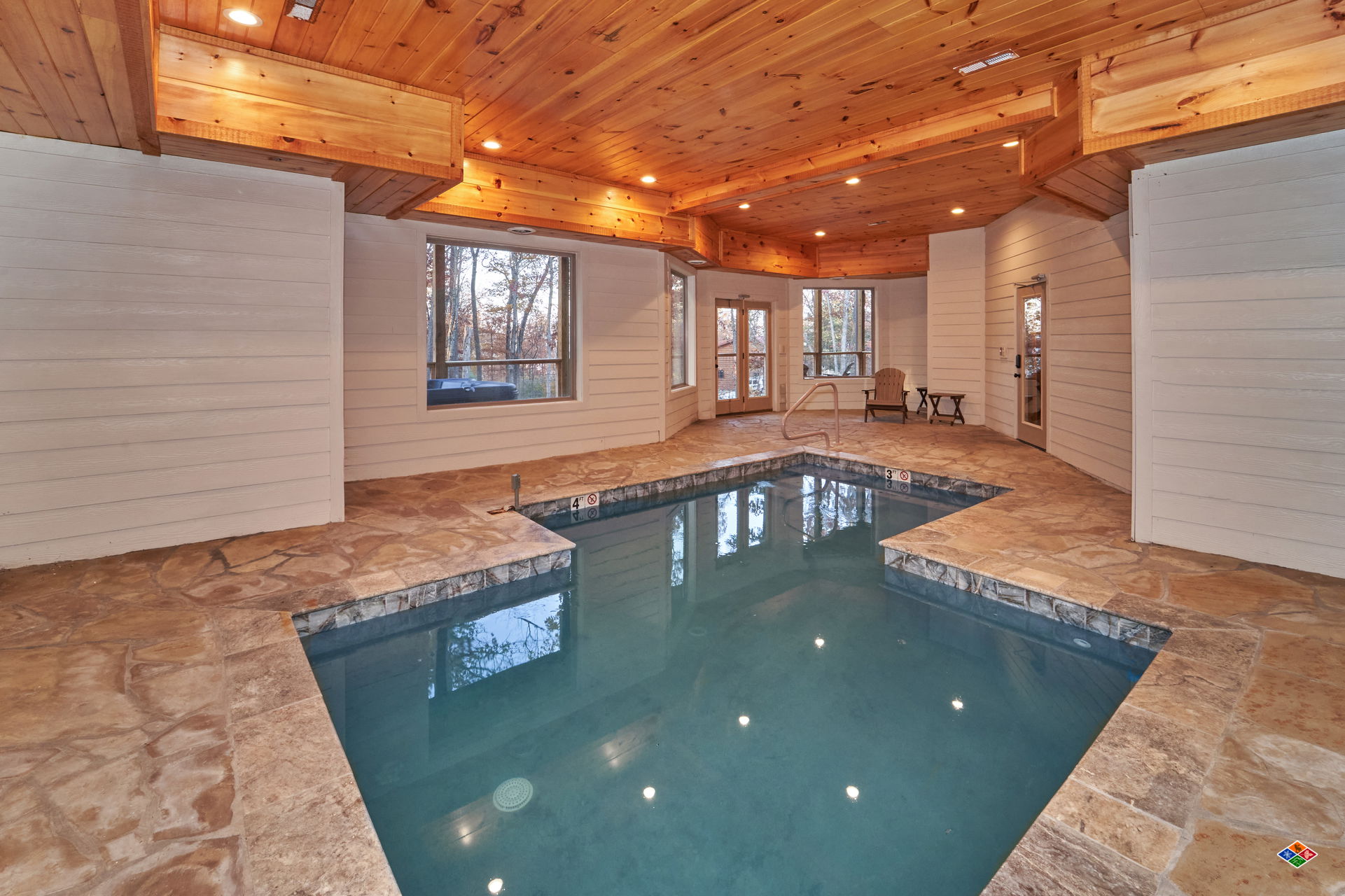Private Indoor Pool Cabin