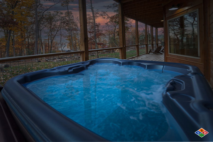 Private Indoor Pool Cabin