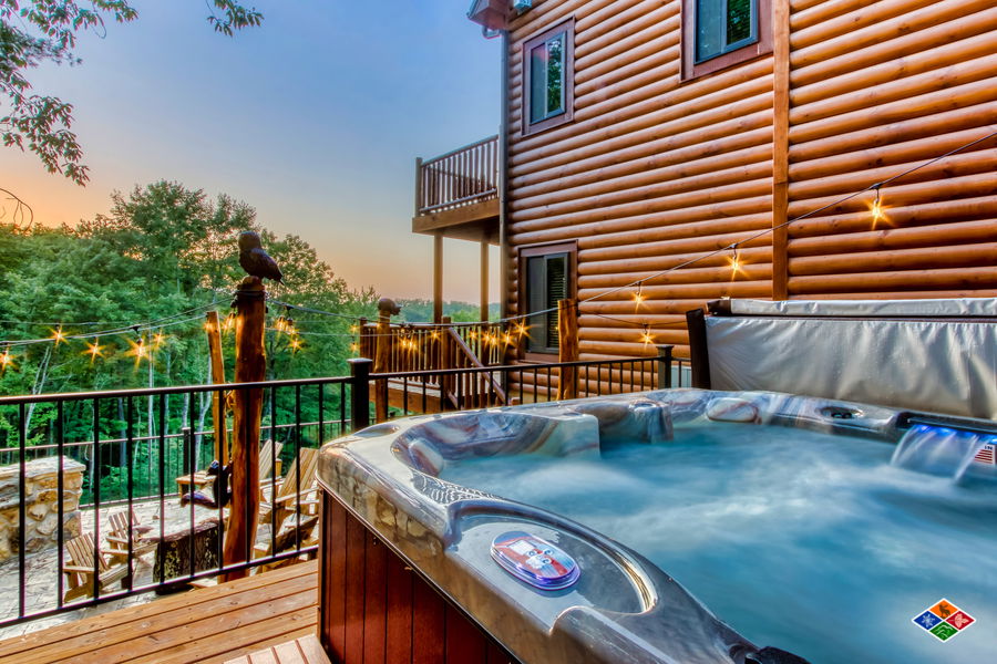 Amazing Indoor Pool Cabin