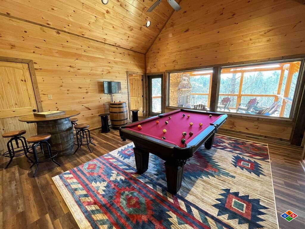 Incredible Indoor Pool Cabin