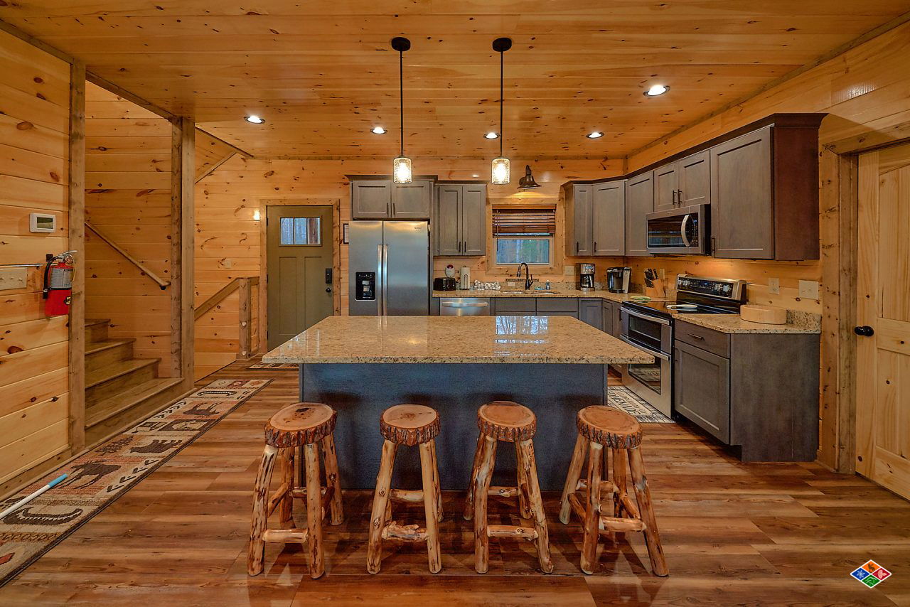 Incredible Indoor Pool Cabin