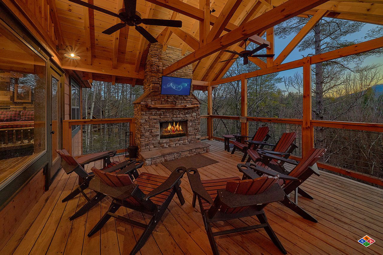 Incredible Indoor Pool Cabin