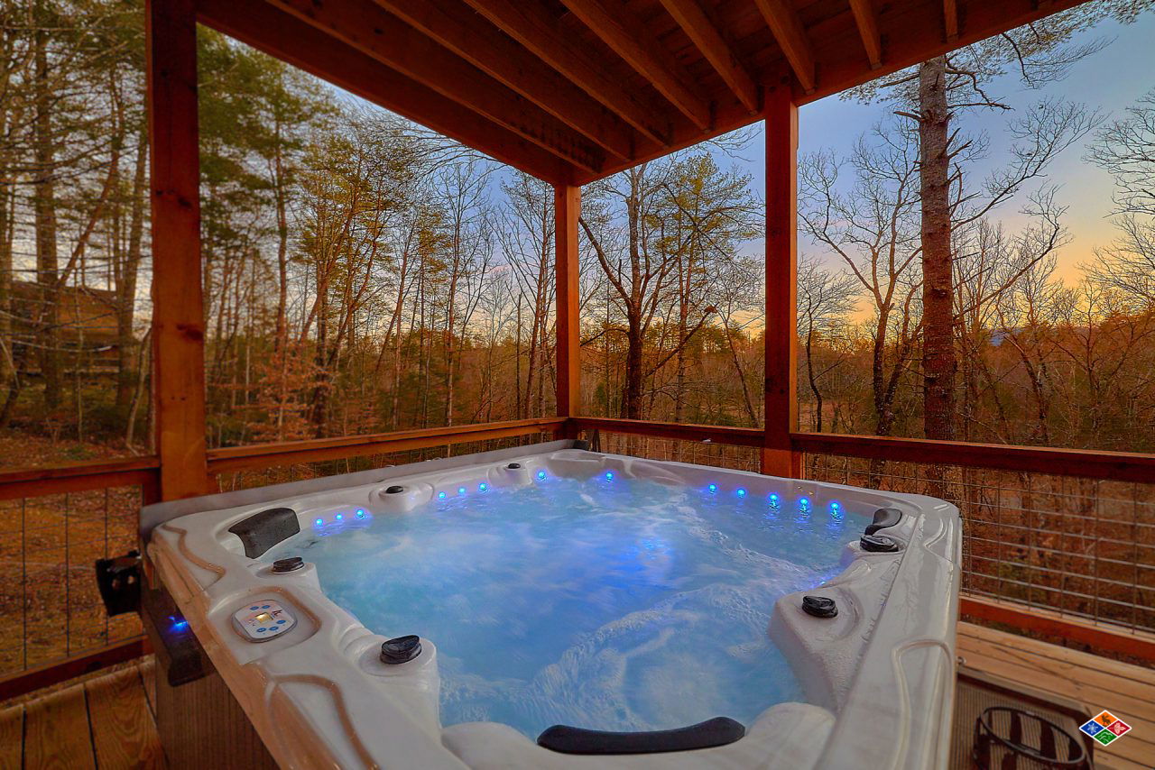 Incredible Indoor Pool Cabin