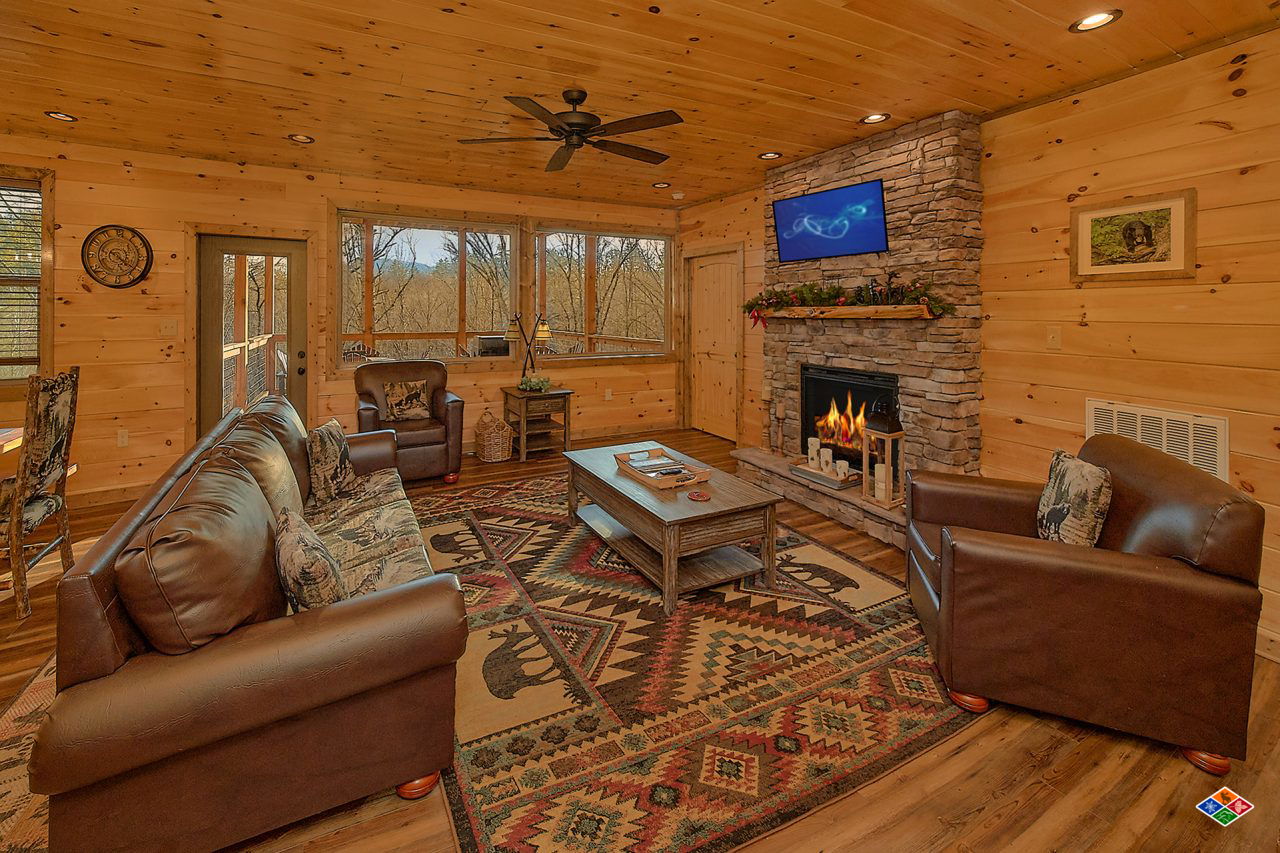 Incredible Indoor Pool Cabin